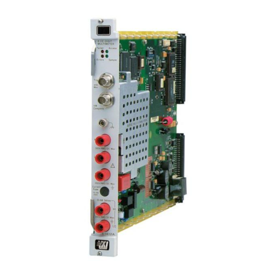 KEYSIGHT E1412A USER'S MANUAL AND SCPI PROGRAMMING MANUAL Pdf Download ...
