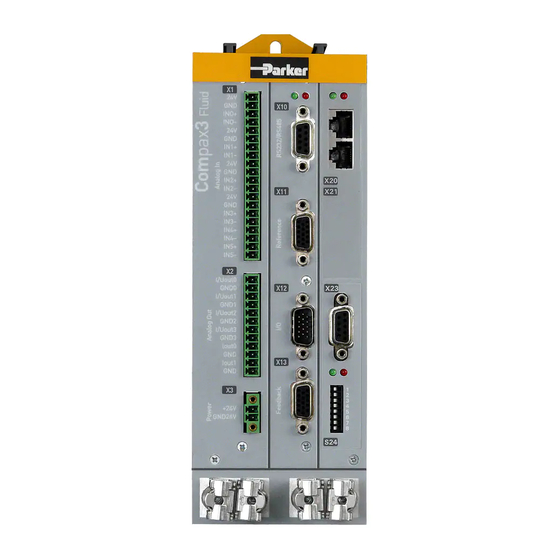 PARKER COMPAX3 FLUID T40 OPERATING INSTRUCTIONS MANUAL Pdf Download ...