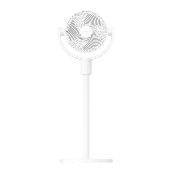 XIAOMI MI SMART STANDING AIR CIRCULATION FAN USER MANUAL Pdf Download ...