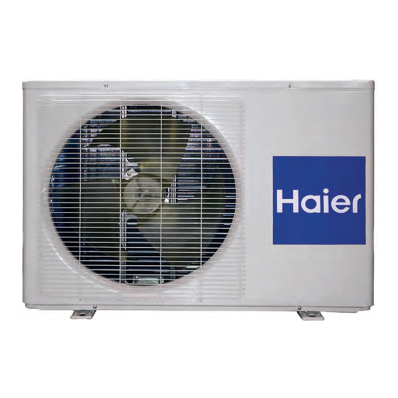 HAIER AW12LC2VH SERIES INSTALLATION MANUAL Pdf Download | ManualsLib