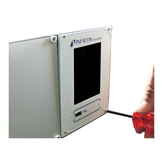 INFICON CU1000 CONTROLLER TRANSLATION OF THE ORIGINAL INSTRUCTIONS ...