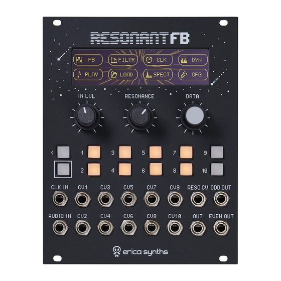 ERICA SYNTHS GRAPHIC SERIES MANUAL Pdf Download | ManualsLib