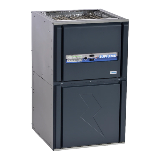 SUPREME SUPXX-A240V12 SERIES FURNACE INSTALLATION INSTRUCTIONS AND ...