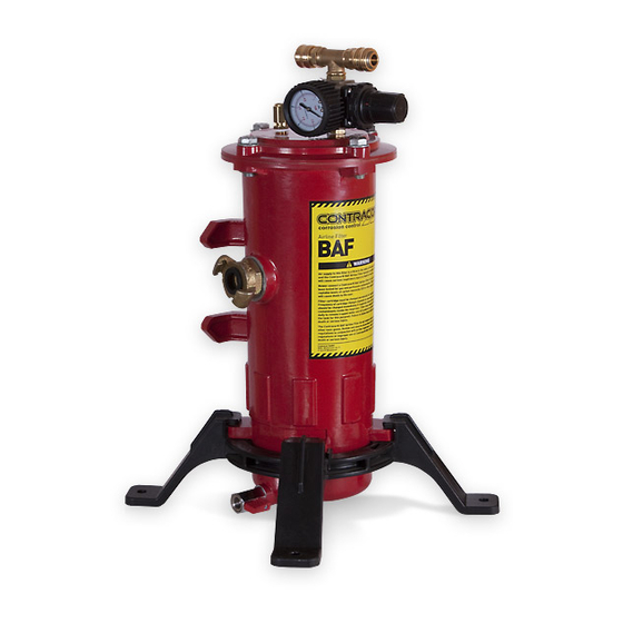 CONTRACTOR BAF USER MANUAL Pdf Download | ManualsLib
