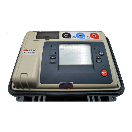 MEGGER S1 1054 2 USER MANUAL Pdf Download ManualsLib