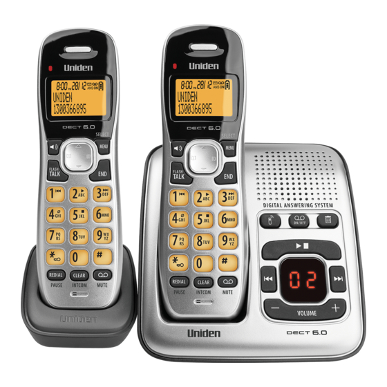 UNIDEN DECT 1735+2 OWNER'S MANUAL Pdf Download | ManualsLib