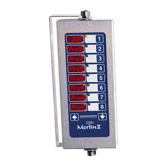 PRINCE CASTLE MERLIN II OPERATING INSTRUCTIONS MANUAL Pdf Download ...