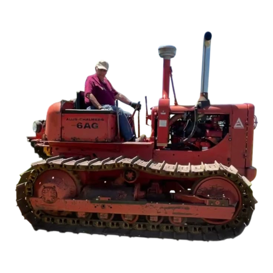 ALLIS-CHALMERS HD-6AG OPERATING INSTRUCTIONS MANUAL Pdf Download ...