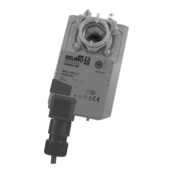 BELIMO LMB SERIES MOUNTING INSTALLATION INSTRUCTIONS Pdf Download ...