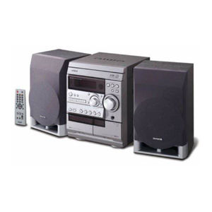 User Manuals: Aiwa NSX-R10 CD Stereo System
