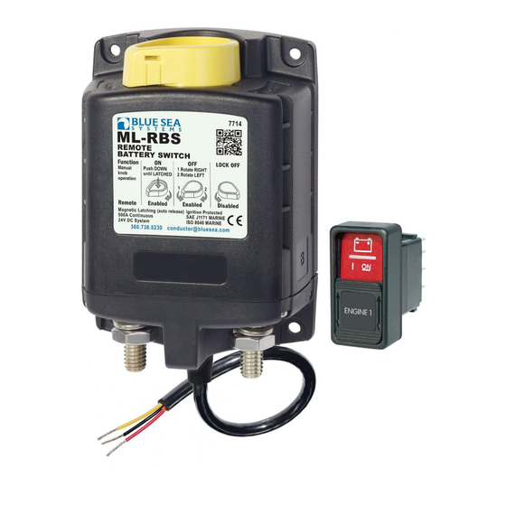 BLUE SEA SYSTEMS ML SERIES SWITCH INSTALLATION INSTRUCTIONS | ManualsLib BLUE SEA SYSTEMS ML SERIES SWITCH INSTALLATION INSTRUCTIONS | ManualsLib