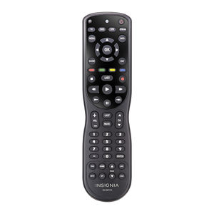 INSIGNIA 4-Device Universal Remote Manual and Codes | ManualsLib