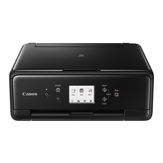 CANON PIXMA TS6100 SERIES GETTING STARTED Pdf Download | ManualsLib