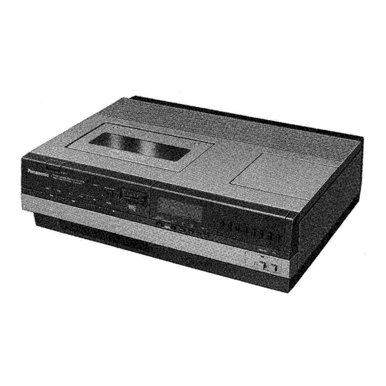 PANASONIC NV-2000 OPERATING INSTRUCTIONS MANUAL Pdf Download | ManualsLib