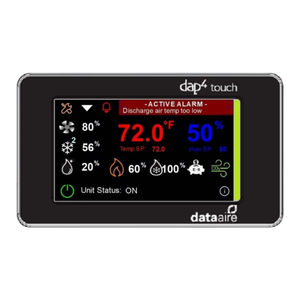 DATA AIRE DAP4 TOUCH CONTROL SYSTEM USER MANUAL | ManualsLib