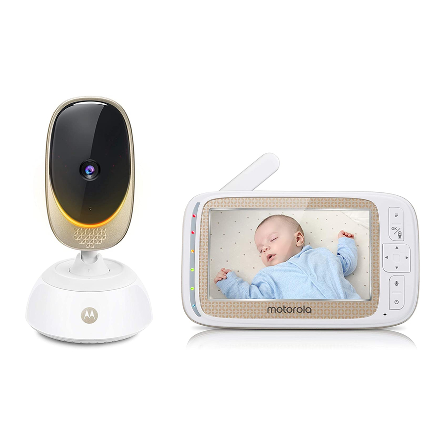 Motorola COMFORT85, 85-2/3/4 CONNECT - Video Baby Monitor Quick Start ...