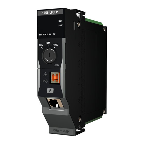 ROCKWELL AUTOMATION ALLEN-BRADLEY CONTROLLOGIX 5580 INSTALLATION INSTRUCTIONS MANUAL Pdf ...