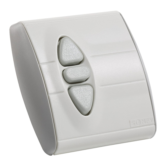 SOMFY INIS UNO INSTALLATION MANUAL Pdf Download | ManualsLib