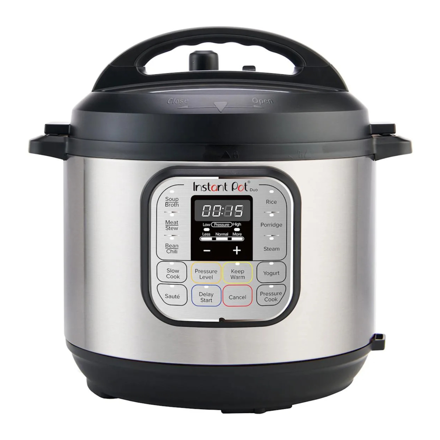 Instant POT DUO Mini Manuals | ManualsLib