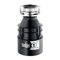 Insinkerator Badger 444 Garbage Disposal Manuals