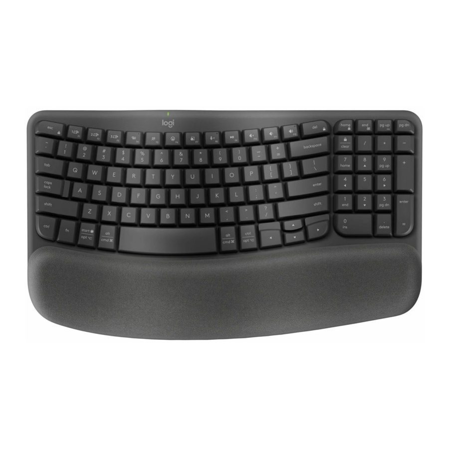 Logitech Wave Keys Manual | ManualsLib