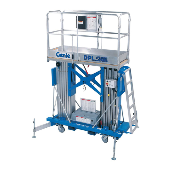 GENIE DPL SUPER SERIES OPERATOR'S MANUAL Pdf Download | ManualsLib