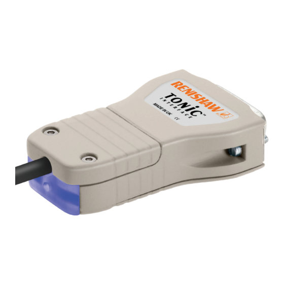 RENISHAW TONIC T2021 INSTALLATION MANUAL Pdf Download | ManualsLib