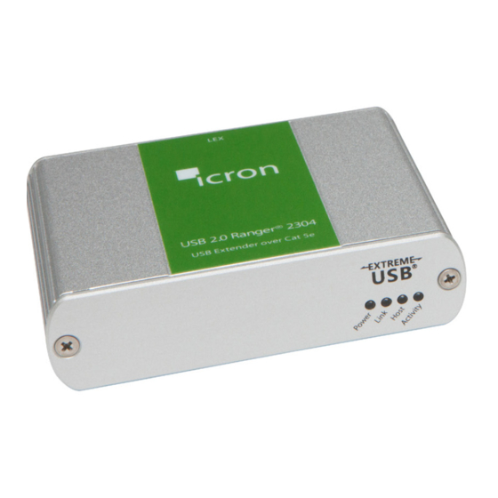 ICRON USB 2.0 RANGER 2304 USER MANUAL Pdf Download | ManualsLib