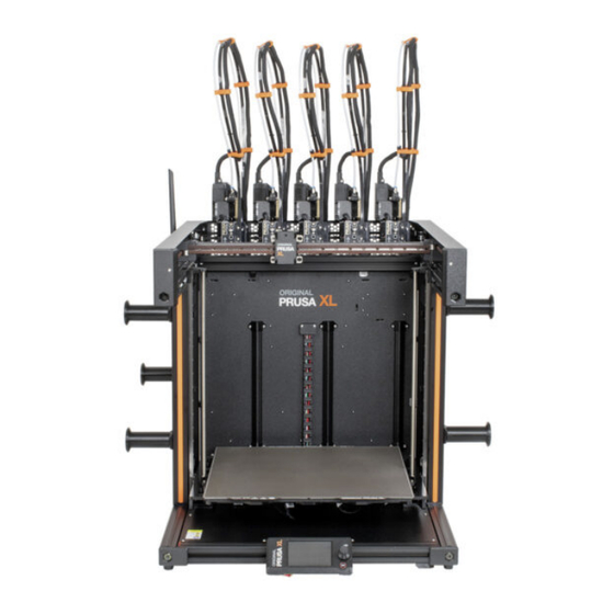 ORIGINAL PRUSA XL FIVE-HEAD MANUAL Pdf Download | ManualsLib