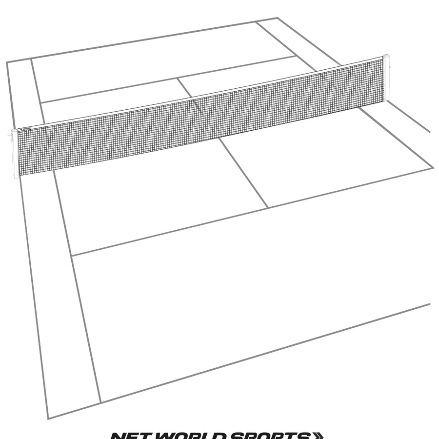 Vermont Tennis Post and Net Installation Guide | ManualsLib