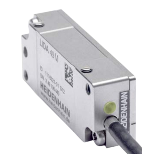 HEIDENHAIN AK LIDA 49 M MOUNTING INSTRUCTIONS Pdf Download | ManualsLib