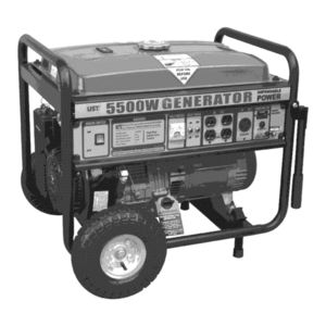 User Manuals: Ust GG5500 Series Portable Generator