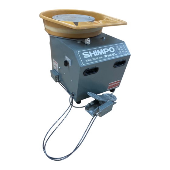 SHIMPO RK-10 SUPER INSTRUCTION MANUAL Pdf Download | ManualsLib