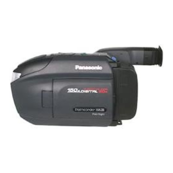 PANASONIC PVL501D - VHS-C CAMCORDER CAMCORDER OPERATING MANUAL | ManualsLib