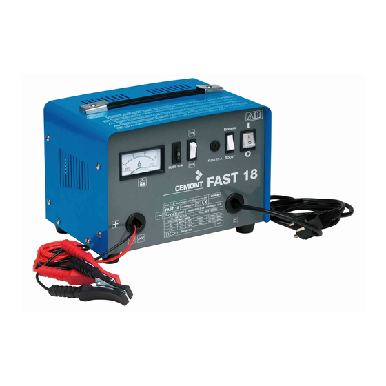 CEMONT FAST SERIES SAFETY INSTRUCTION FOR USE AND MAINTENANCE Pdf ...