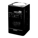 SONY MEGA WATCHMAN FD-500 OPERATING INSTRUCTIONS MANUAL Pdf Download ...