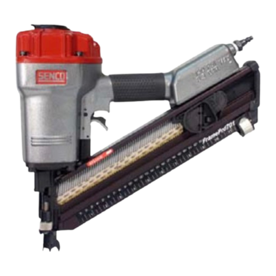 SENCO FRAMEPRO 701XP SPECIFICATION SHEET Pdf Download | ManualsLib