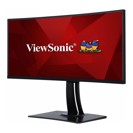 VIEWSONIC VP3881A USER MANUAL Pdf Download | ManualsLib