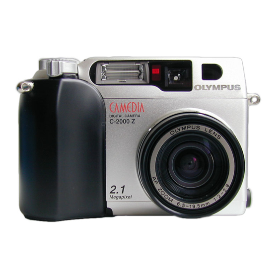 OLYMPUS C-2000 INSTRUCTIONS FOR USE MANUAL Pdf Download | ManualsLib