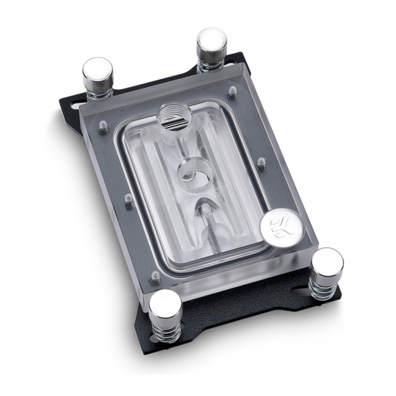 EKWB EK-SUPREMACY STR4 SERIES INSTALLATION MANUAL Pdf Download | ManualsLib