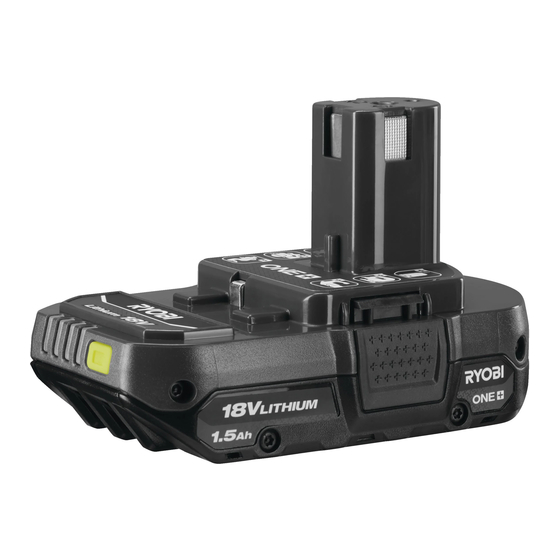 RYOBI RB1815C ORIGINAL INSTRUCTIONS Pdf Download | ManualsLib