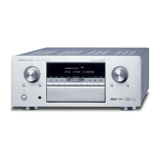 MARANTZ SR9300 USER MANUAL Pdf Download | ManualsLib