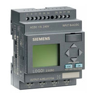 Siemens LOGO! 230RC Manuals | ManualsLib