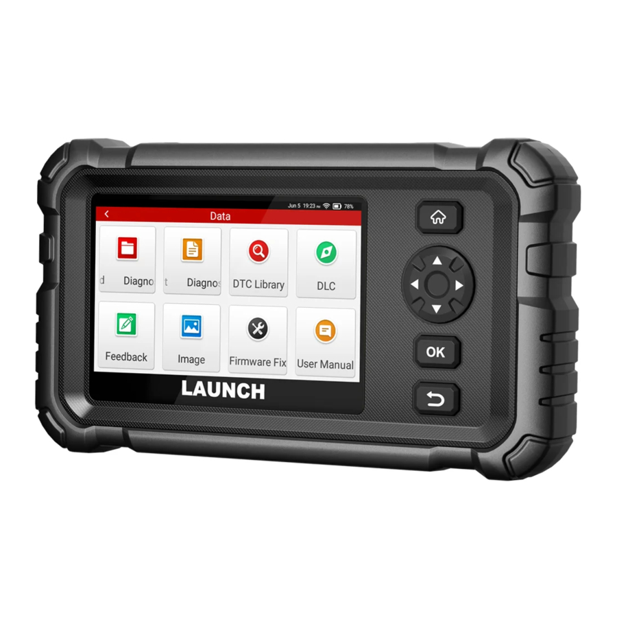 Launch Creader Elite Manual | ManualsLib