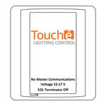 ESI TOUCHE LIGHTING CONTROLS WS-TS-C SERIES INSTALLATION INSTRUCTIONS ...