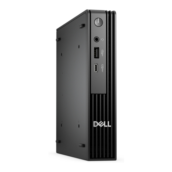 DELL PRO MICRO QCM1250 OWNER'S MANUAL Pdf Download | ManualsLib