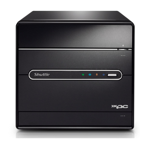 SHUTTLE SX58H7 PRODUCT SPECIFICATION Pdf Download | ManualsLib