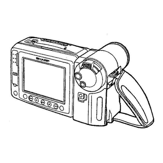 SHARP VL-E760U SERVICE MANUAL Pdf Download | ManualsLib