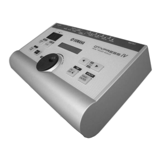 YAMAHA DTXPRESS IV OWNER'S MANUAL Pdf Download | ManualsLib