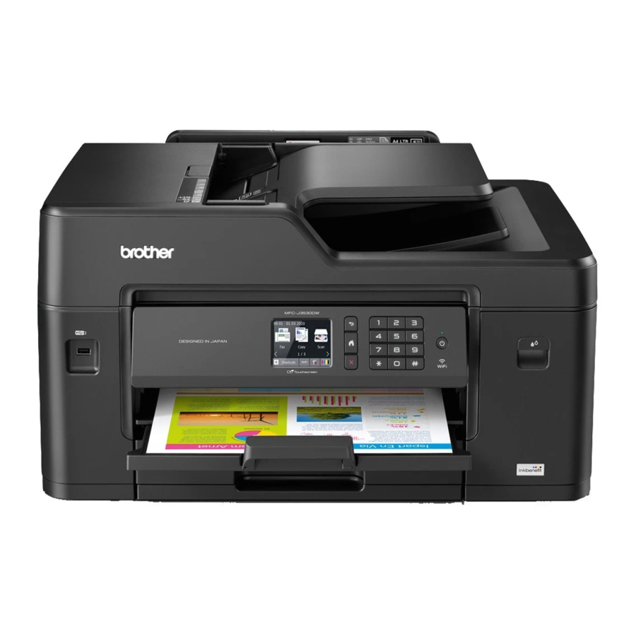 Brother MFC-J2330DW, MFC-J2730DW, MFC-J3530DW, MFC-J3930DW Manual ...